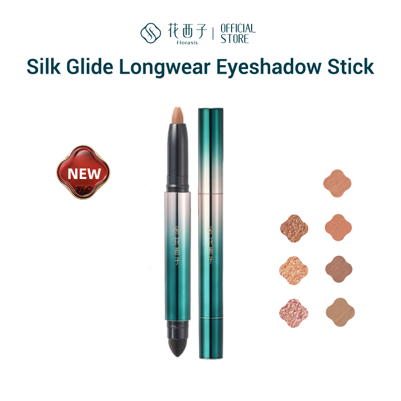 花西子 Florasis Silk Glide Longwear Eyeshadow Stick | Shopee Singapore