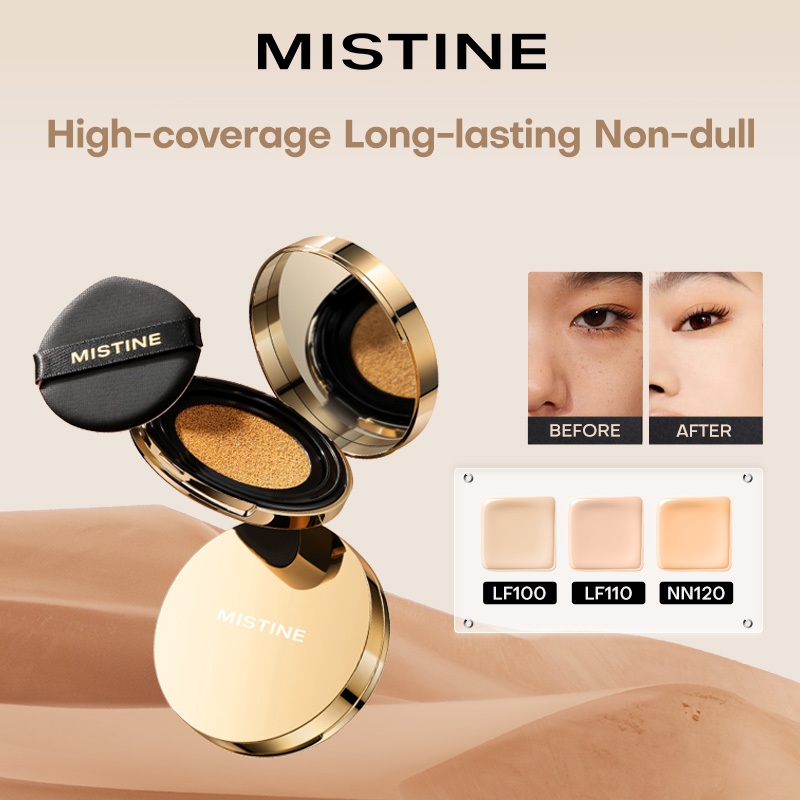 MISTINE Gold Cushion BB CC Cushion High-Coverage Long lasting ...
