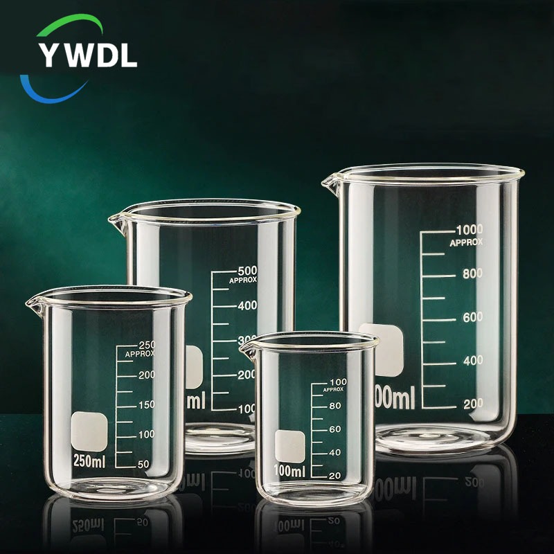 50-1000ml High Borosilicate Glass Measuring Cup Graduated Cup Heat ...