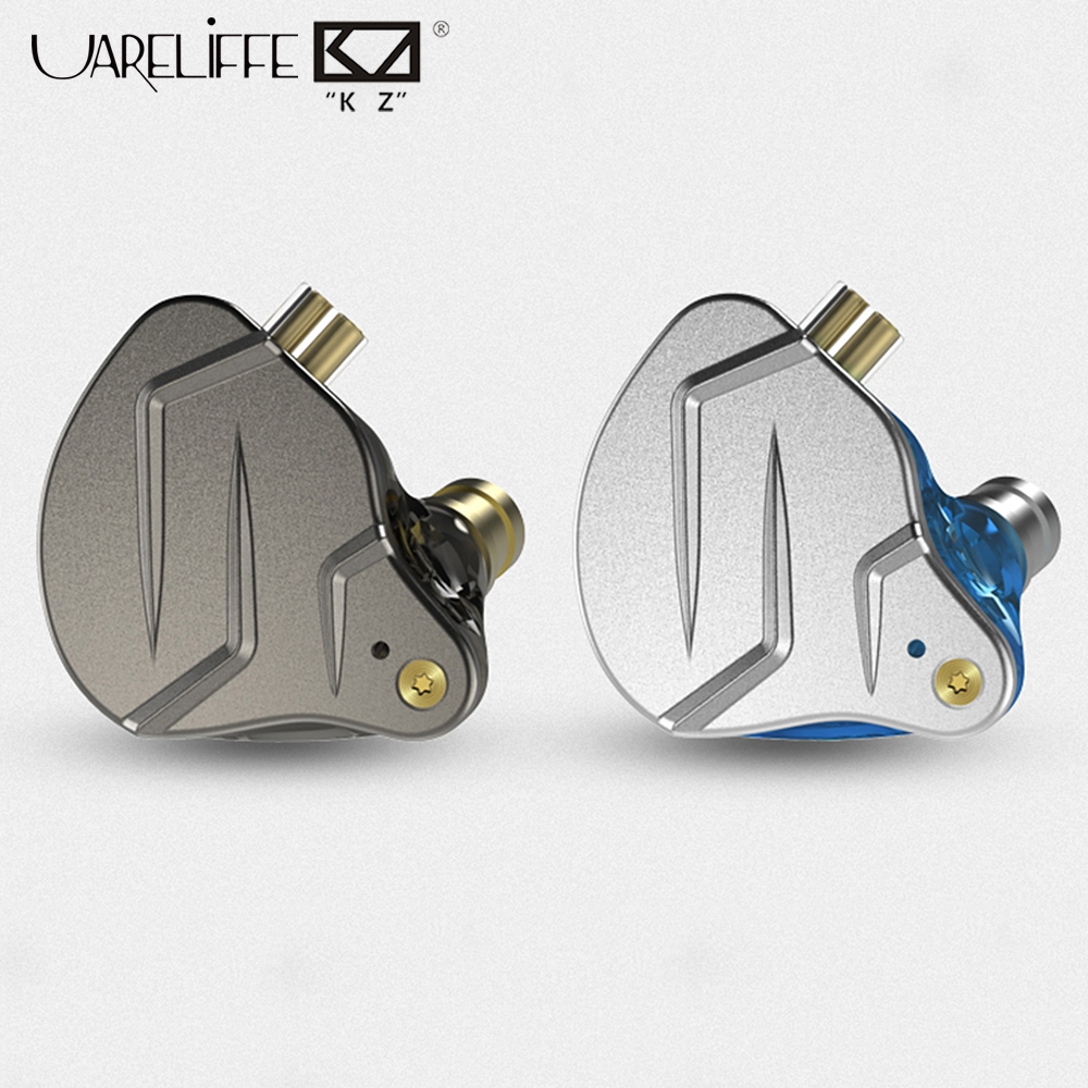 Uareliffe KZ ZSN Pro Earphones 10mm Hybrid Dynamic Driver Balanced ...