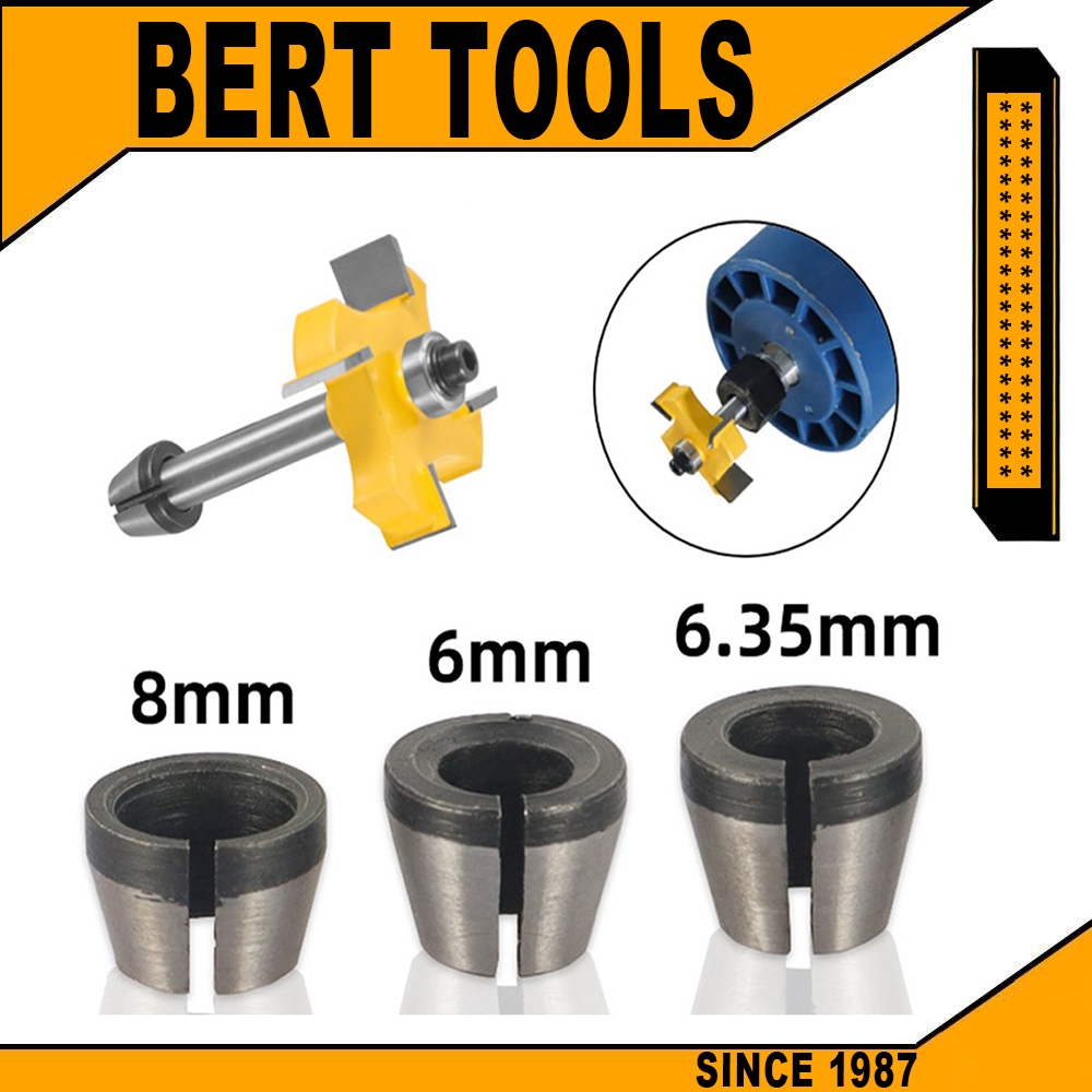 BERT🇸🇬｜Router Collet Chuck, High Precision Router Bit Collet Chucks ...