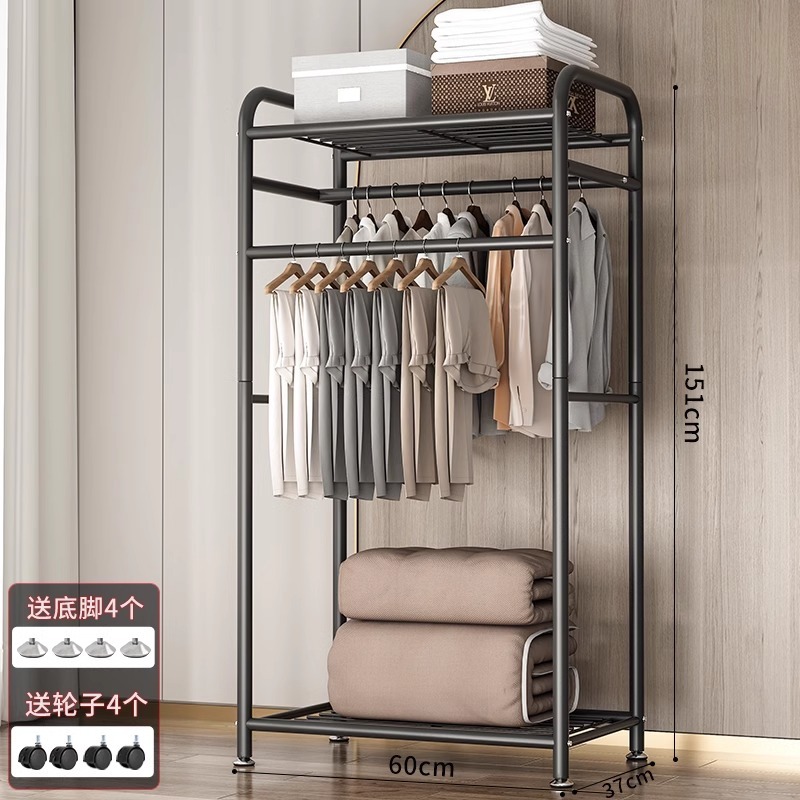 (SG STOCK)Balcony Clothes Drying Rack Bedroom Coat Rack Clothes Rack ...