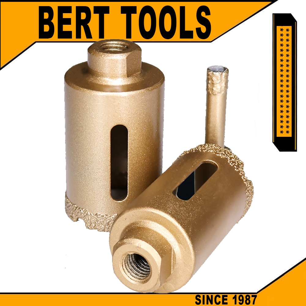 BERT🇸🇬｜Diamond Core Drill Bits M10 thread Tile Hole Saws for Dry ...