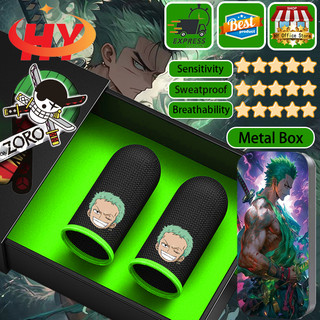 【Ship Within 24 Hours】HY One Piece 【Zoro】Gaming Finger Sleeve gloves ...