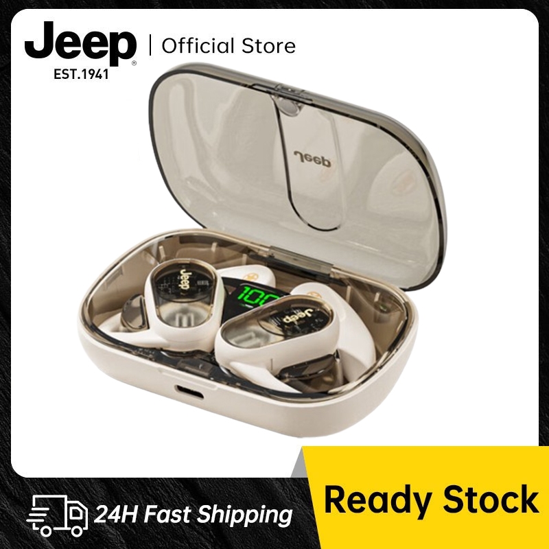 Jeep EC016 Wireless Bluetooth 5.3 Earphone Touch Control HD Calls OWS ...