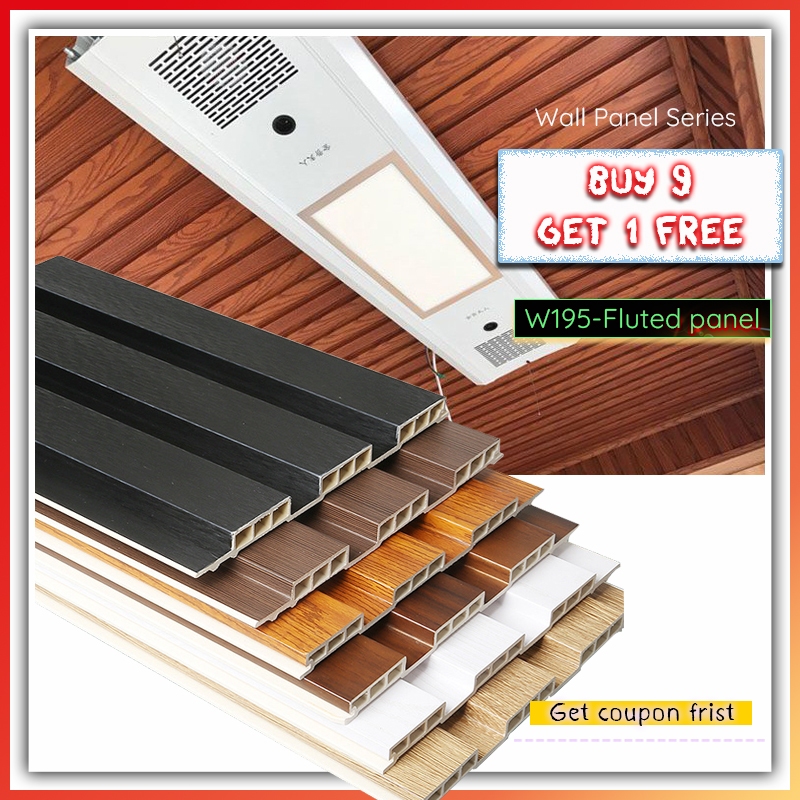 Ceiling fluted panel wall panel Ecological sheet siding wood grille ...