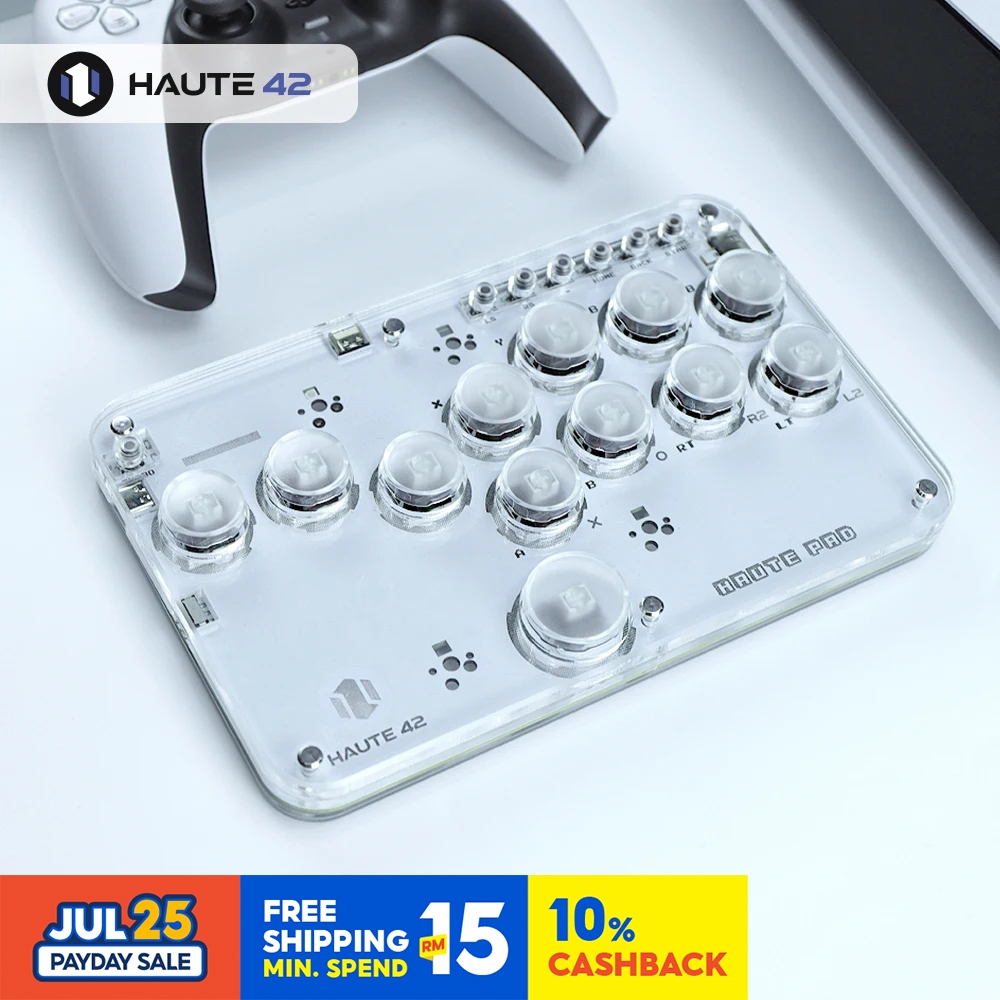 Haute42 Arcade Joystick Hitbox Controller Street Fight Sticks For PC ...