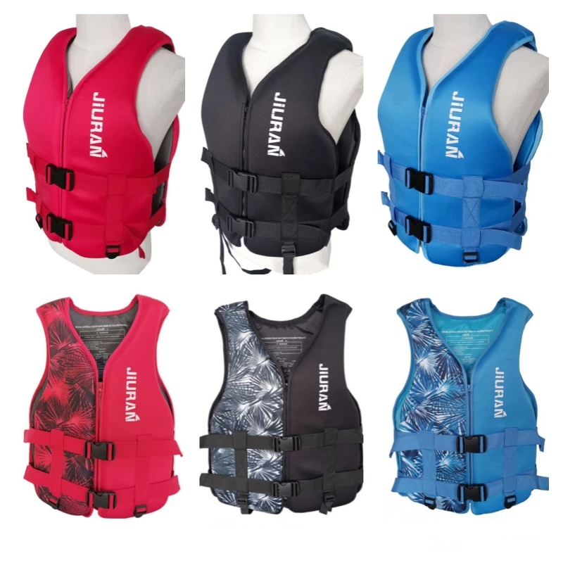 【6 Colors&36 Varieties】Neoprene Life Jacket Adult Kids Life Vest Water ...