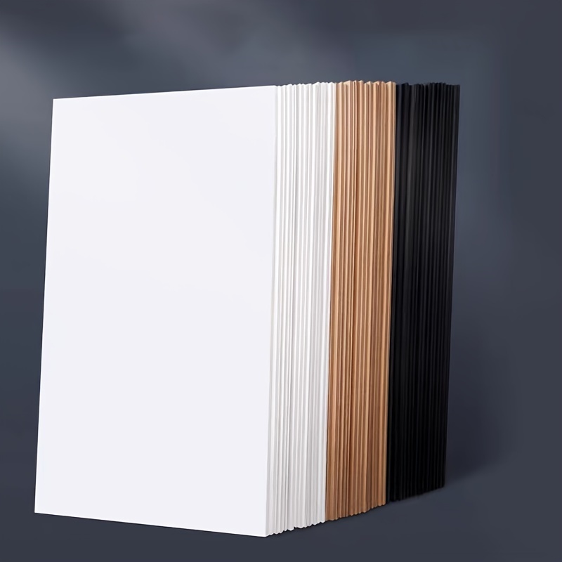 5Pcs Book Board, Binders Board Chipboard Designer Bookboard Kraft 60pt ...