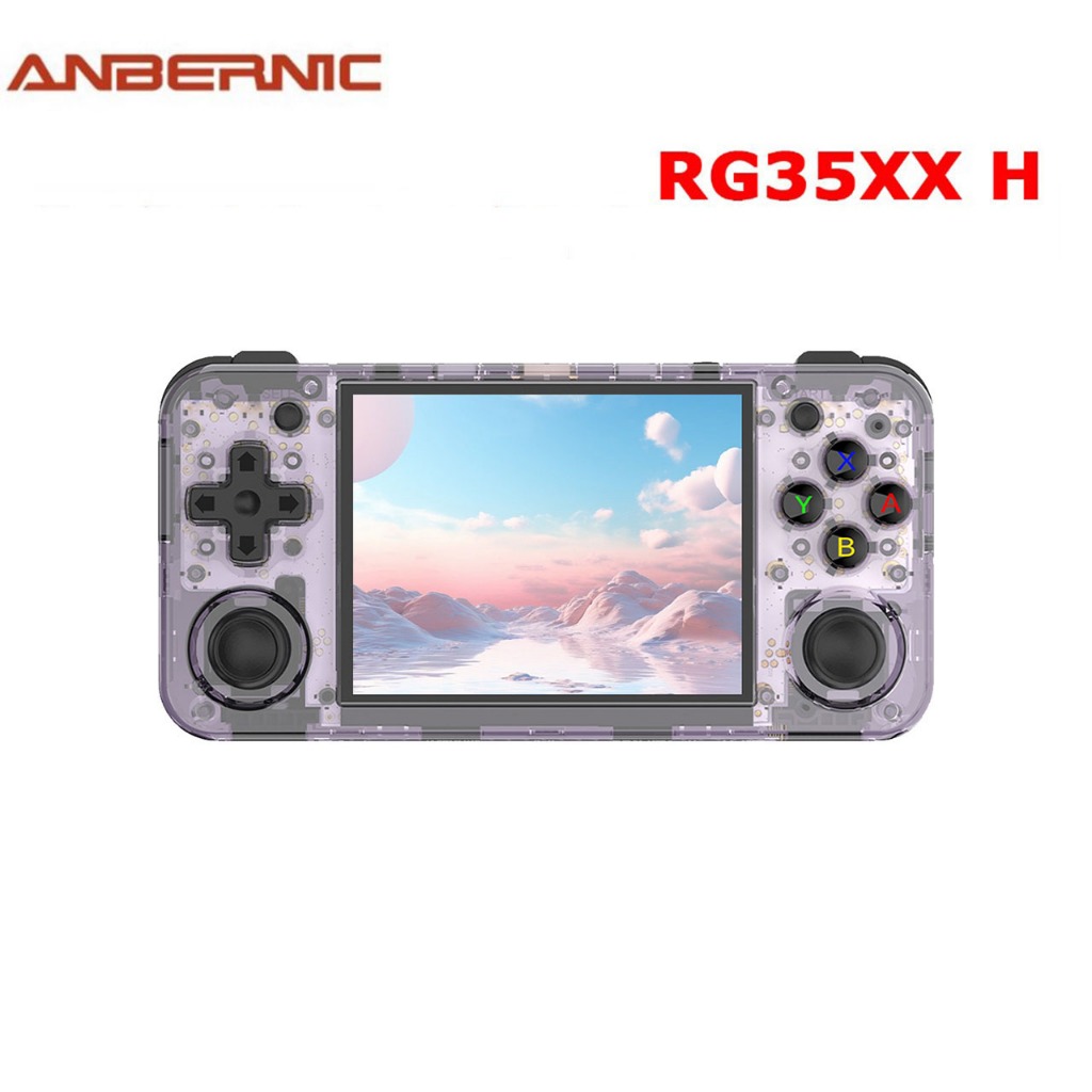 Anbernic RG35XX H horizontal version portable game console 3.5-inch Linux 64-bit System psp ...