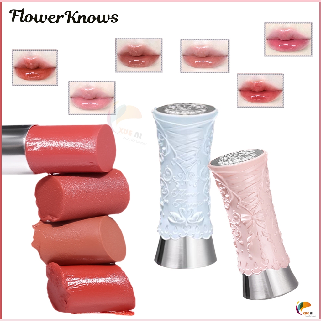 Flower Knows Swan Ballet Series Shine Lipstick High Pigmentation Lip ...