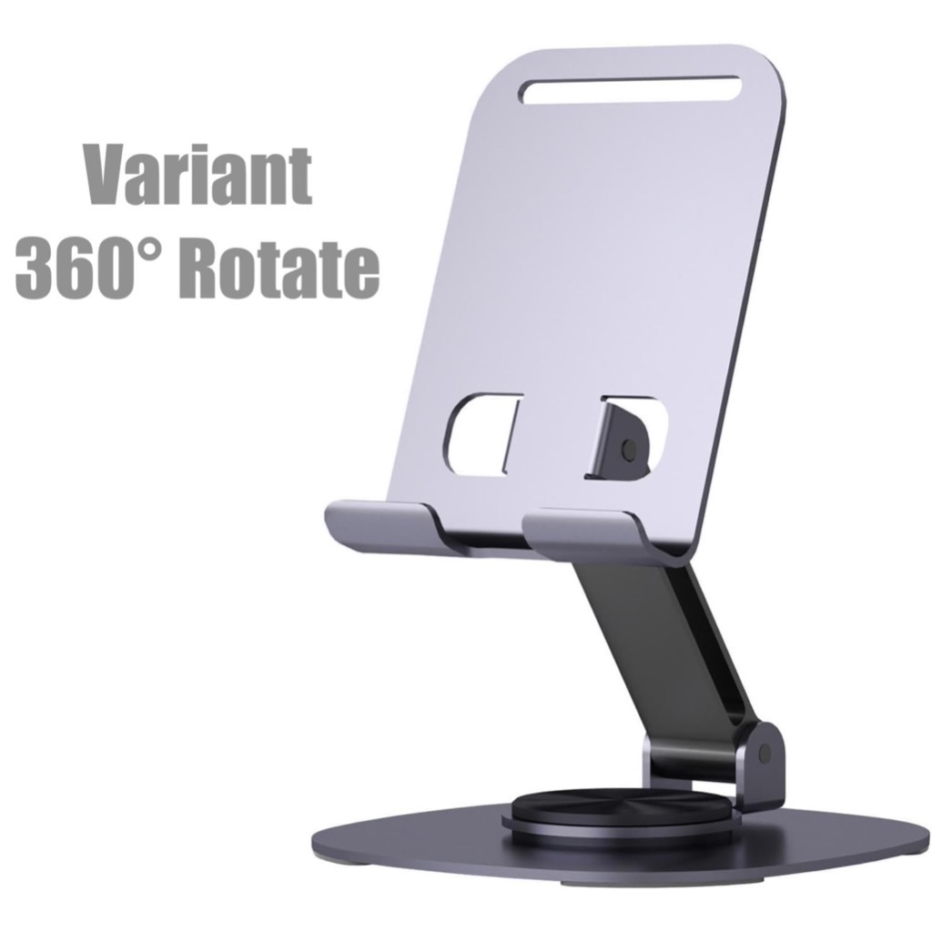 [SG] 360° Adjustable All Metal Phone Holder Phone Stand Desktop Tablet ...
