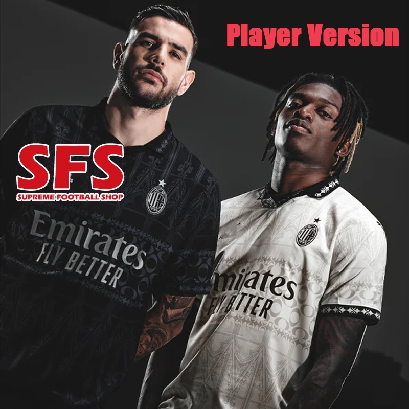 【SFS】 Top Quilty 2024 Player Version AC Milan JERSEY FOOTBALL SOCCER ...