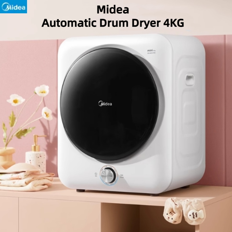 Midea Full Automatic Roller Clothes Dryer 4KG Small Clothing drying ...