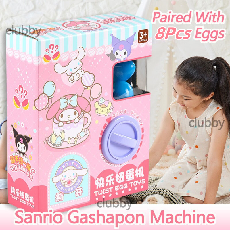 8pcs Sanrio Gashapon Machines Kuromi Claw Machines Hello Kitty Blind ...