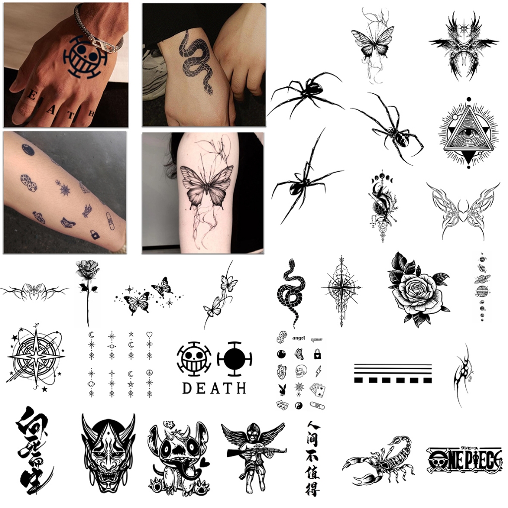 INKARTLINK MAGIC TATTOO Lasts To 2 Weeks Tattoo Sticker Waterproof Long ...