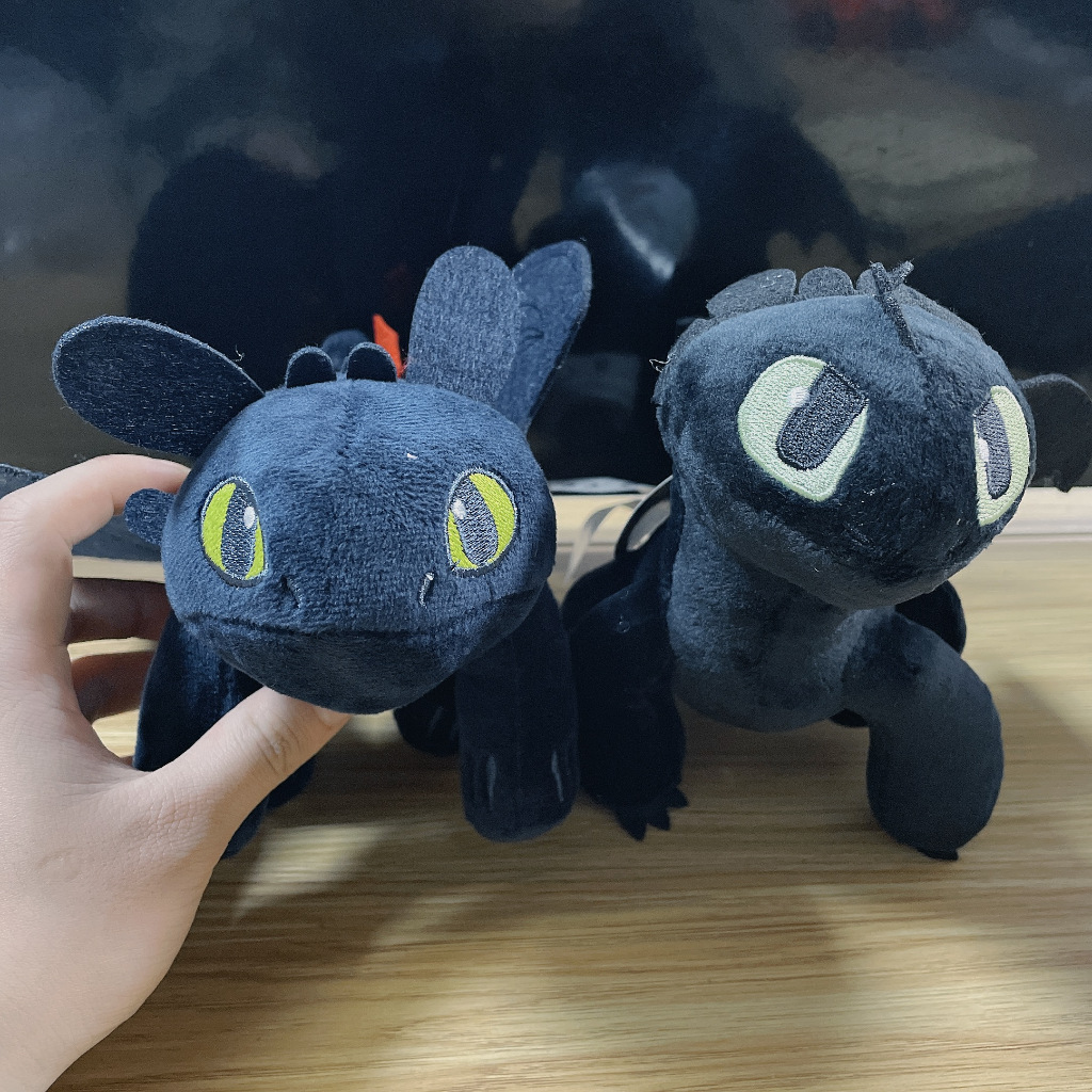 15-19cm Disney How To Train Your Dragon Toothless Plush Stuffed Dolls ...