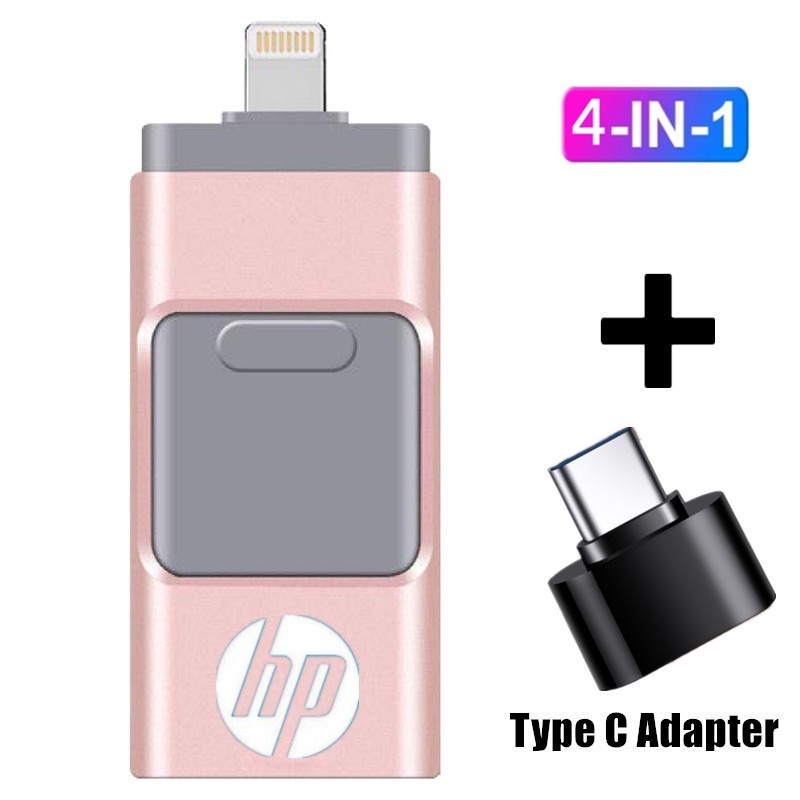 2TB H.P 4-in-1 USB Flash Drive OTG Drive 32GB 64GB 128GB 256GB 512GB ...