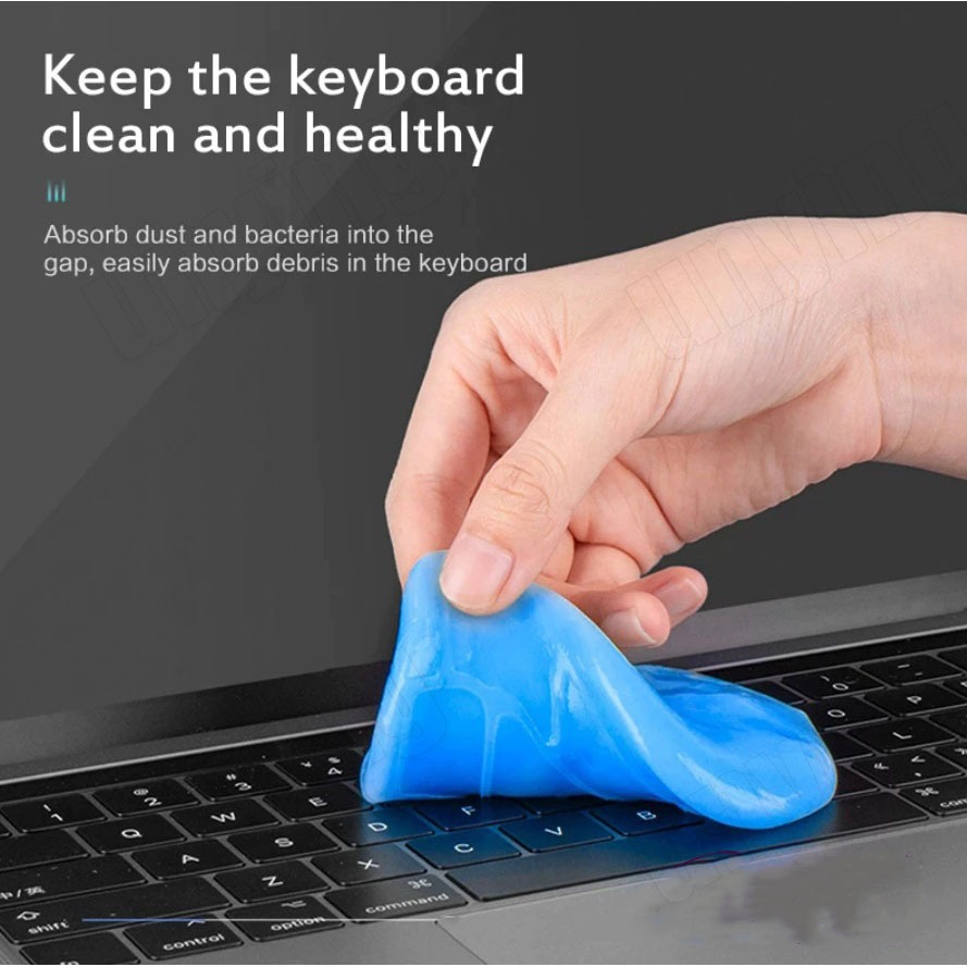Super Clean Hi-Tech Compound Slimy Gel Jelly Keyboard Cleaner ...