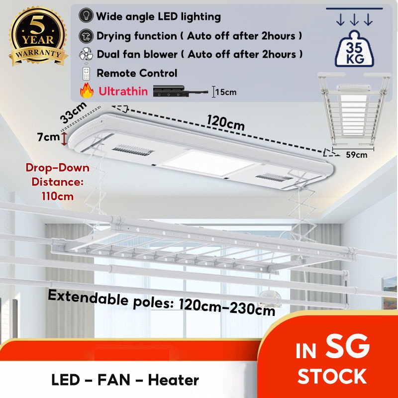 Automated Laundry Rack Smart Laundry System With Standard Installation ...