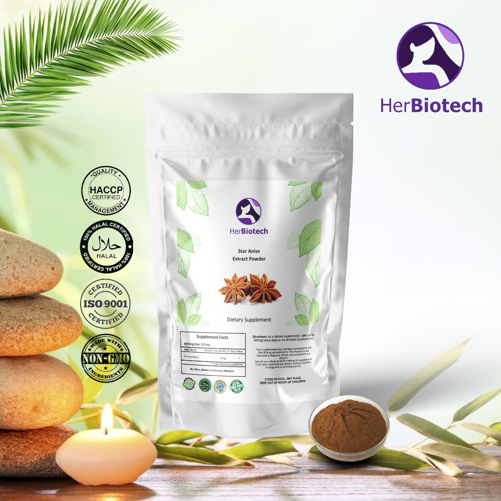 [HerBiotech] Star Anise Extract Powder: Digestive Comfort and ...