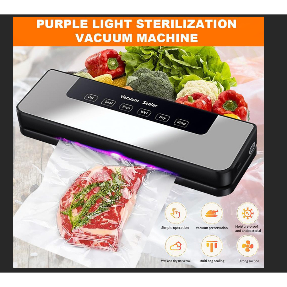 VACUUM SEALER MACHINE DRY/WET/OIL/POWDER MULTI-MODE VACUUM AUTOMATIC PACKAGING MACHINE MEAL FOOD ...