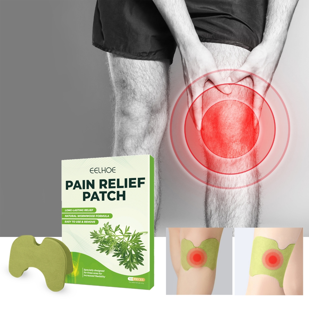 EELHOE Wormwood Pain Relief Patch For Joint Lumbar Vertebra, Knee And Leg Pain Relief Health ...