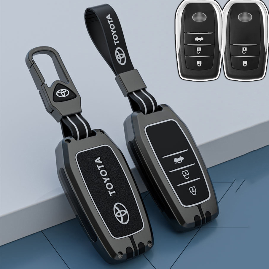Car Key Cover Casing Accessories For Toyota Fortuner 2022/ Hilux Vigo ...