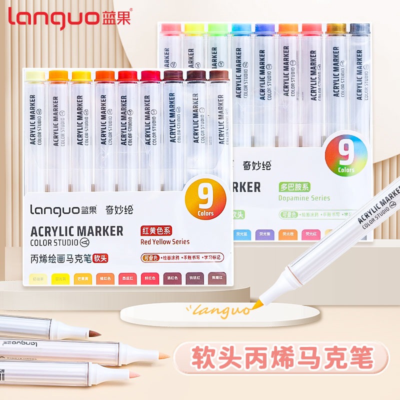 Languo 135 Colors Art Marker Color Copic Marker Marker Pen Sketch Art ...
