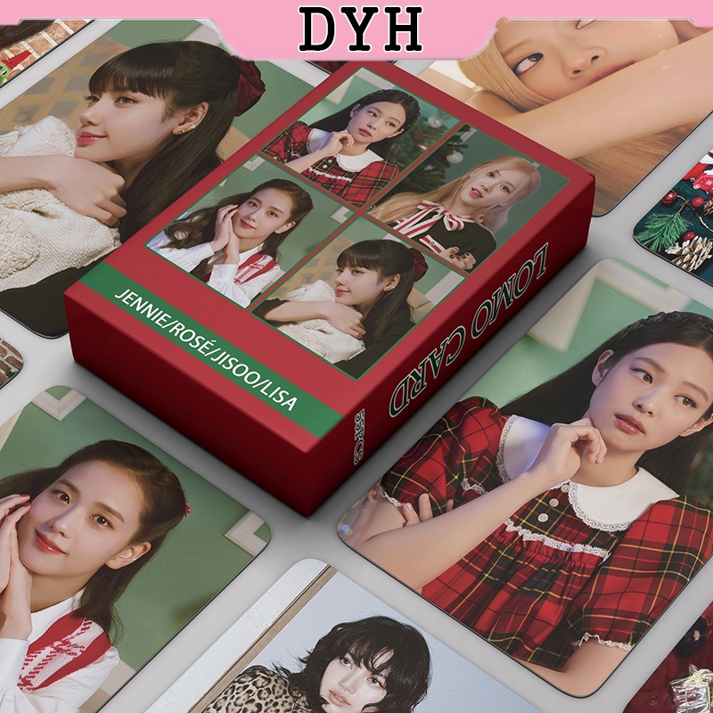 54pcs/box BLACKPINK photocards 7th anniversary BPTG BORN PINK LOMO Card ...