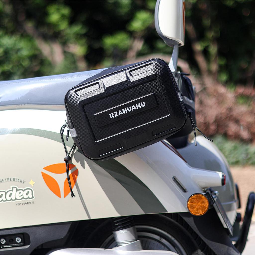 Scooter Waterproof Bag Motorcycle Rear Seat Shelf Side Bag Bicycle ...