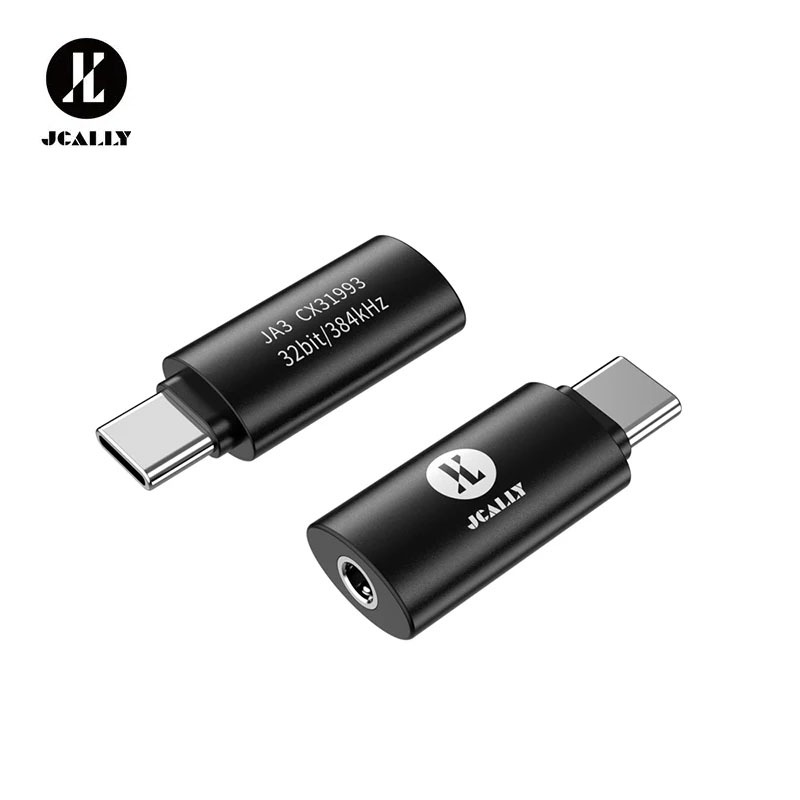 JCALLY JA3 CX31993 Type C to 3.5mm DAC USB C Audio Code Adapter ...