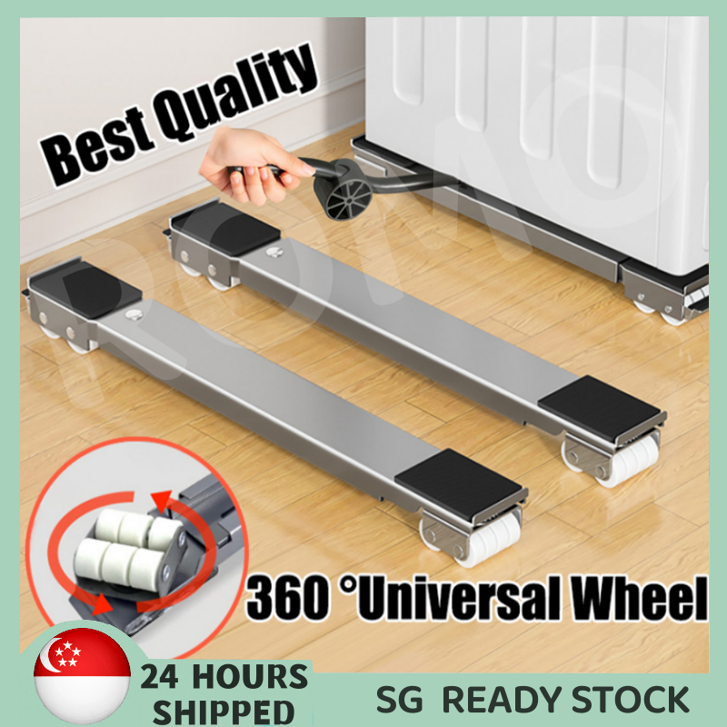 【SG READY STOCK】Washing Machine Base With 360° Wheels Upgrade Fridge ...