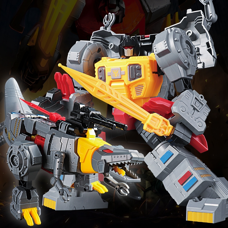 Transformable Robot G1 Grimlock Dinosaur T-rex deformation Toys Boys ...