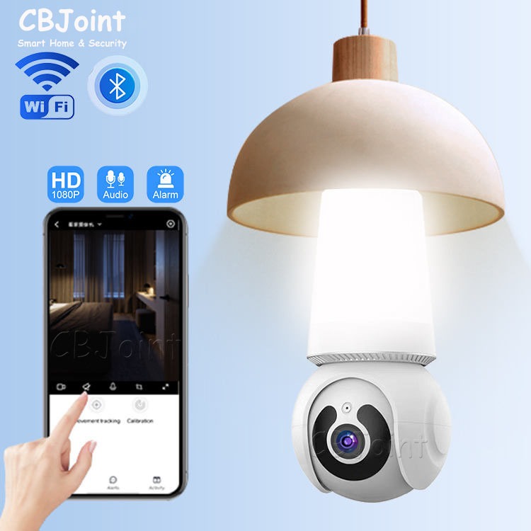V380 Pro CCTV Wireless CCTV 5MP Bulb CCTV WIFI CCTV Fish eye Camera Bulb Camera Lampu CCTV 360 ...