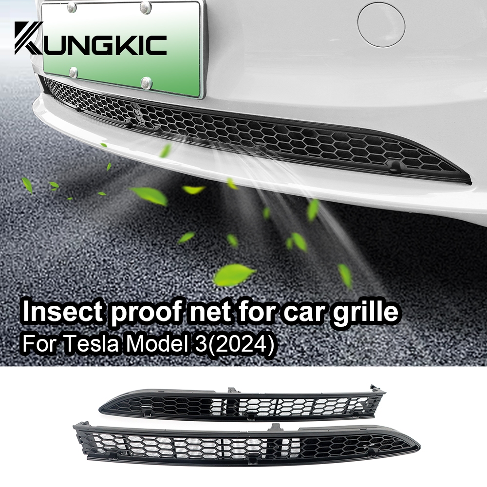 For Tesla Model 3 Highland 2024 Car Center Mesh Insect Netting ...