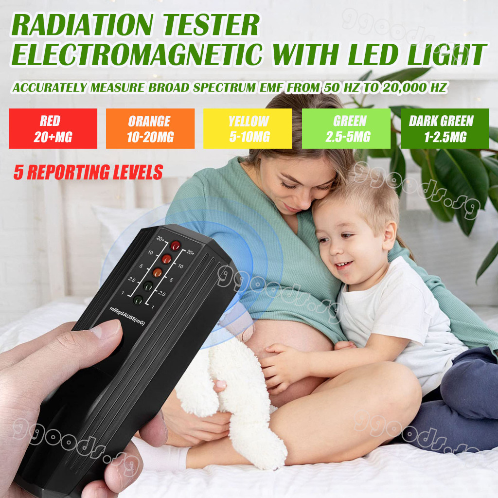 EMF Meter High Accuracy Electromagnetic Field Radiation Detector ... EMF Meter High Accuracy Electromagnetic Field Radiation Detector ...