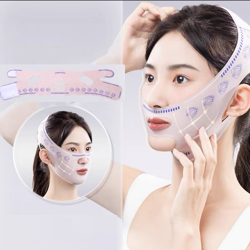 Face V Shaper Facial Slimming Bandage Relaxation Lift Up Belt Shaper ...