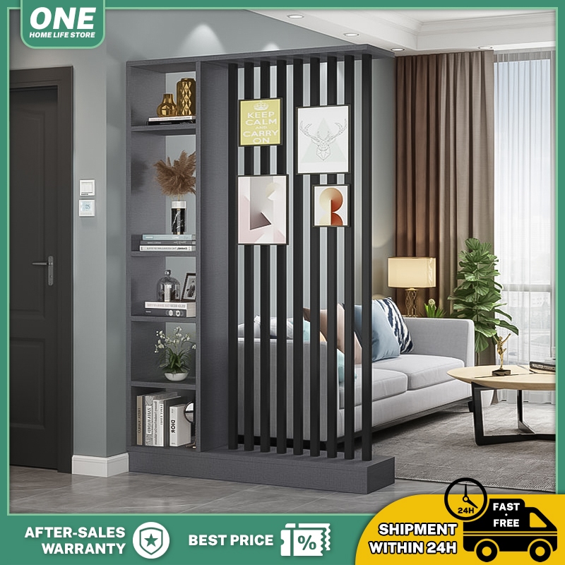 Entrance cabinet floor screen partition living room light luxury ...