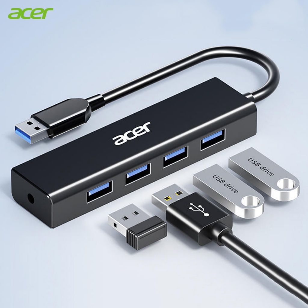 Acer USB Docking Station 4 in 1 USB HUB High-Speed Transmission Is ...