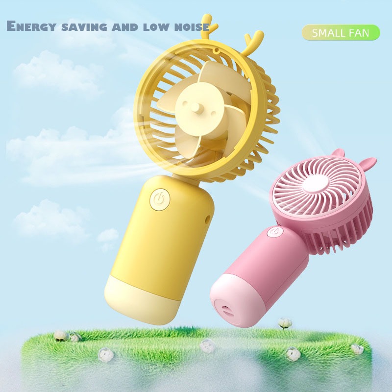 USB fan Tiktok outdoor portable handheld mini fan for students in ...