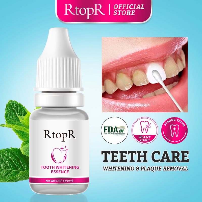 RtopR Teeth Oral Hygiene Essence Whitening Daily Use Effective Remove ...