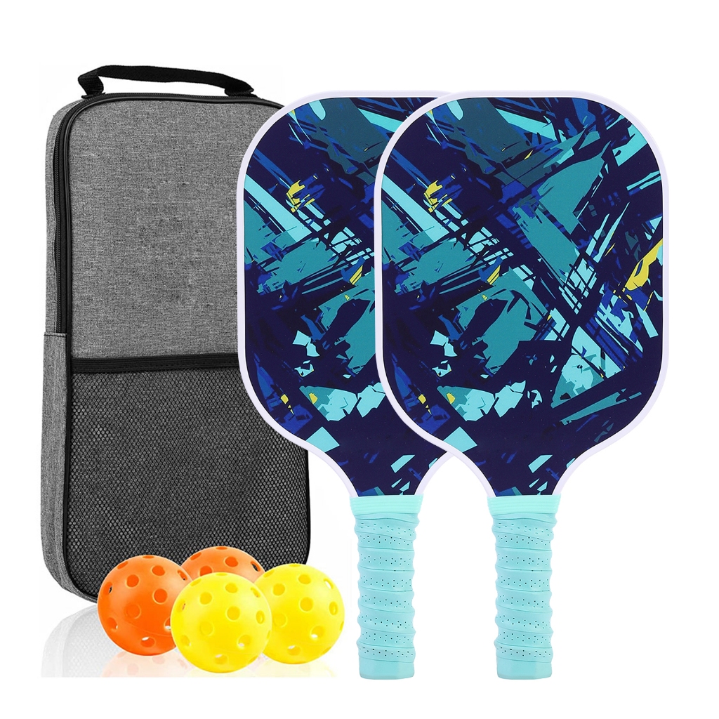 Pickleball Paddles Set of 2 USAPA Approved Carbon Fiber Pickle Ball ...