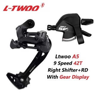 LTWOO A5 9 Speed 42T Rear Derailleur+Right Shifter for MTB mountain ...