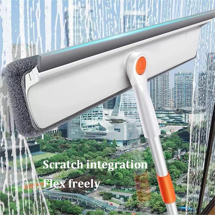 Multifunctional Window Cleaner Wiper Long Handle Brush Car Wash Home ...