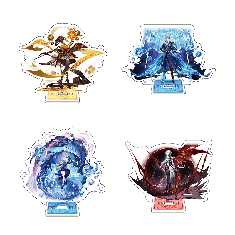 Genshin impact Stand Mavuika Furina Neuvillette stand character ...