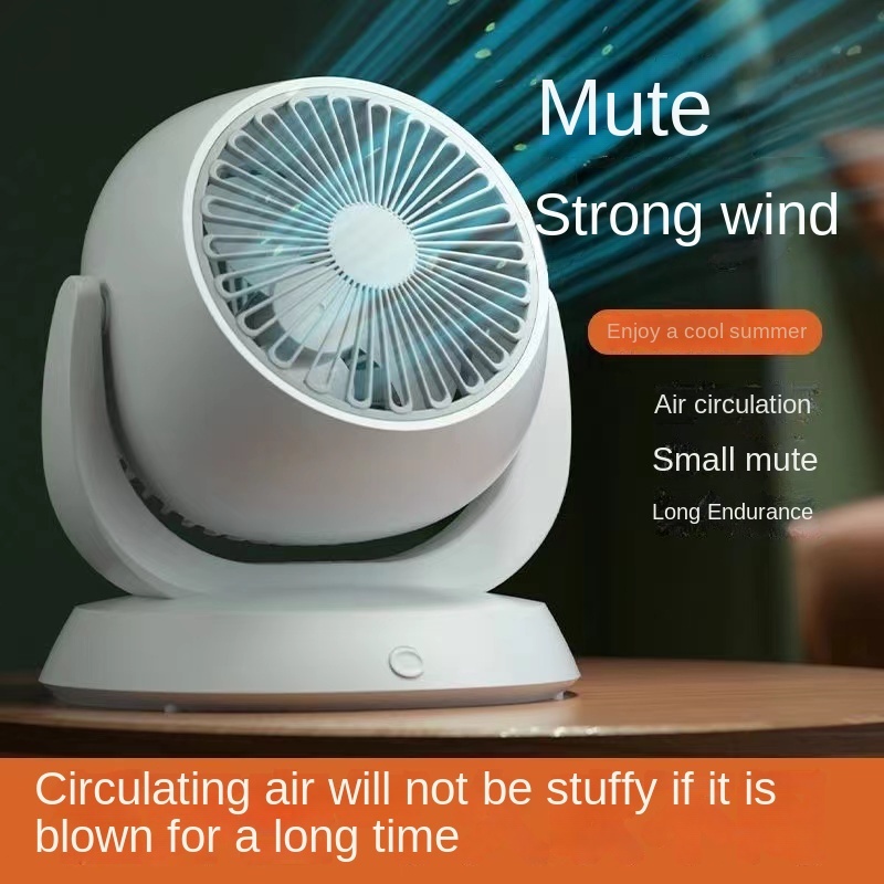 SG Stock Desktop Table Fan Air Circulation Fan USB Charging Portable ...