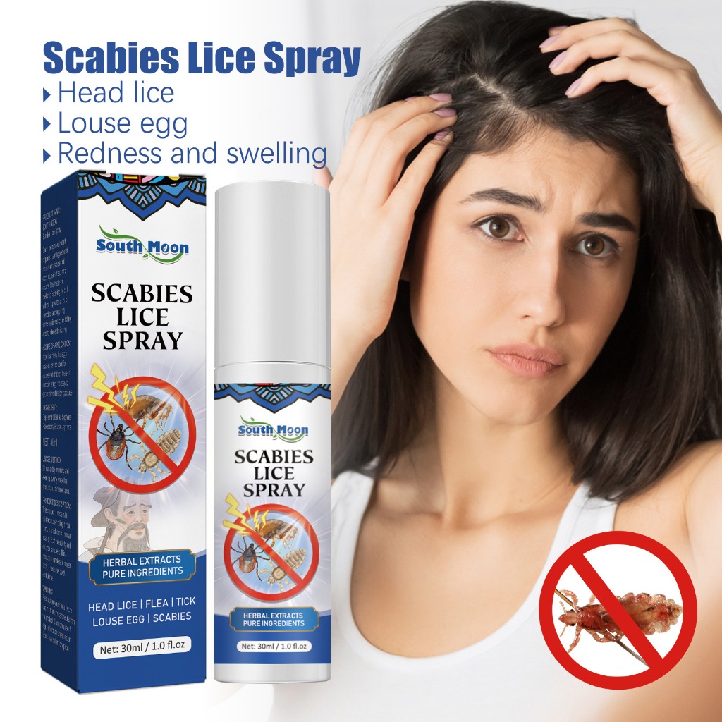 South Moon Head Lice Removal Spray Children Adult Girls Head Lice ...