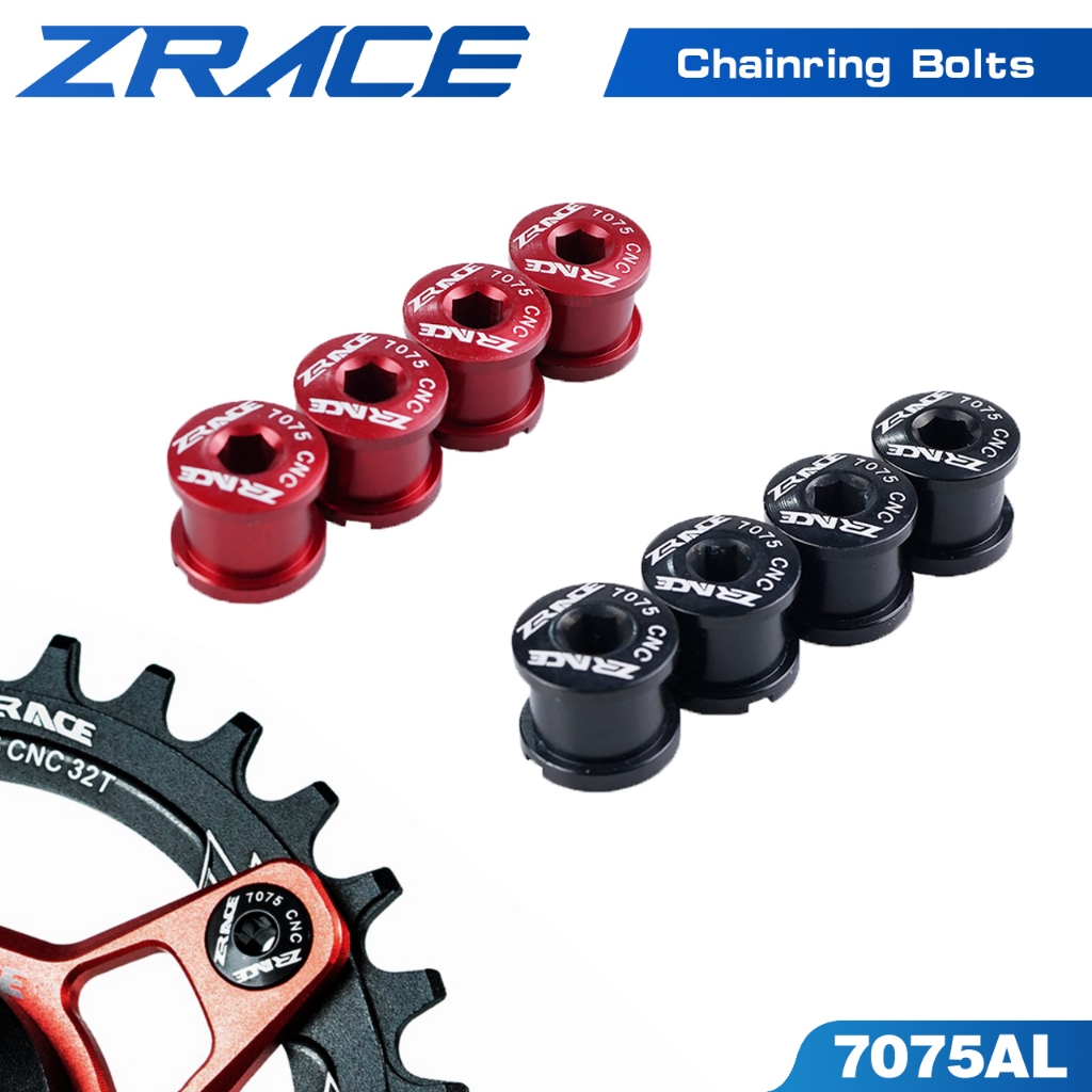 ZRACE Chainring Bolts for MTB, 7075 Aluminium alloy CNC, Chainwheel ...
