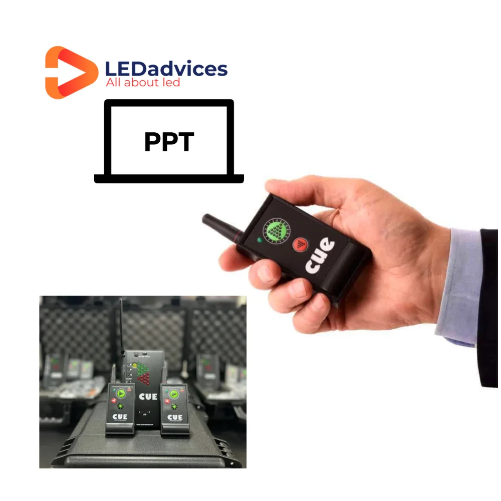PowerPoint Presenter Perfect Cue Signaling System PPT Clicker Long ...